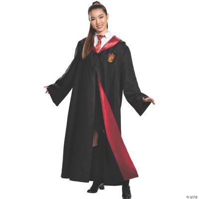 Adults Deluxe Harry Potter Gryffindor Robe – Plus | Halloween Express