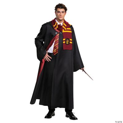 Adults Deluxe Harry Potter Gryffindor Robe – Large | Halloween Express