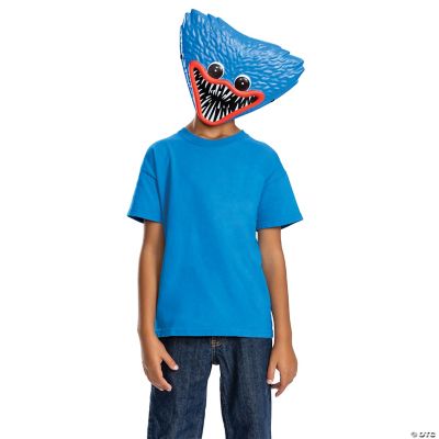 Kids Poppy's Playhouse Huggy Wuggy Half Mask | Halloween Express