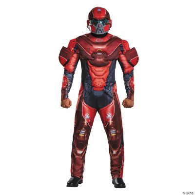 Men's Plus Size Halo Red Spartan Costume - 2XL | Halloween Express