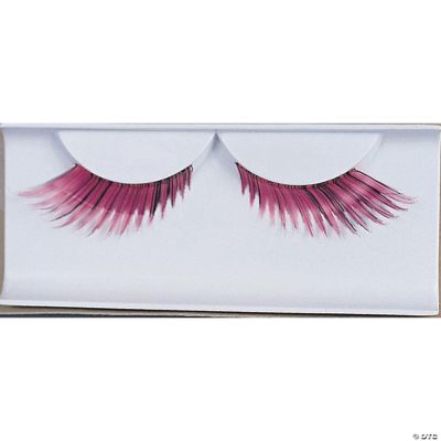 Feather Pink Eyelashes - Discontinued