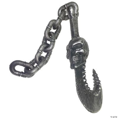 3' Jumbo Hook & Chain Halloween Decoration | Halloween Express