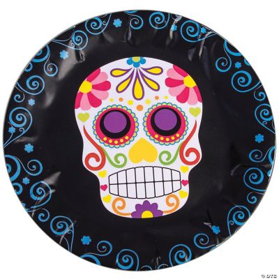Day Of The Dead Plates | Halloween Express