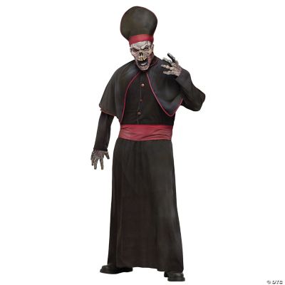 Men's Zombie Priest Costume | Halloween Express