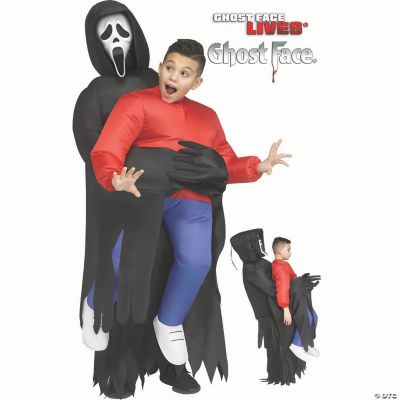 Kids Ghost Face™ Inflatable Piggyback Costume - One Size