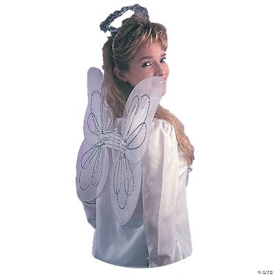 Women's Angel Wings And Halo