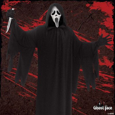 5'x5' Scream™ Ghost Face® Backdrop | Halloween Express