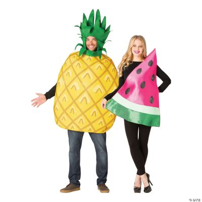 Adults Pineapple and Watermelon Couple Costumes | Halloween Express