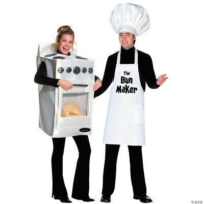 Adult Bun in the Oven Couples Costumes | Halloween Express