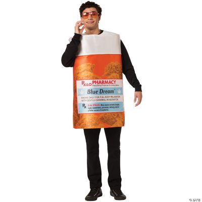 Adult Blue Dream Rx Bottle Costume | Halloween Express