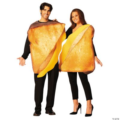 Adults Grilled Cheese Sandwich Couples Costume | Halloween Express