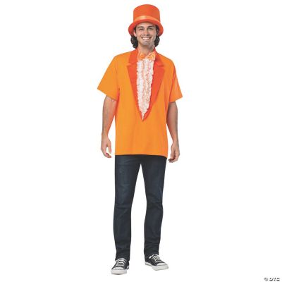 Dumb And Dumber Lloyd Christmas Cosplay Costume Orange Suit With Hat ...