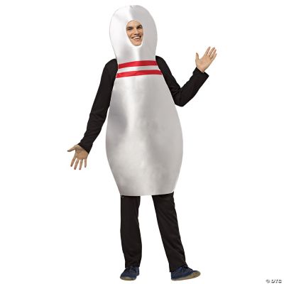 Adults Bowling Pin Costume | Halloween Express