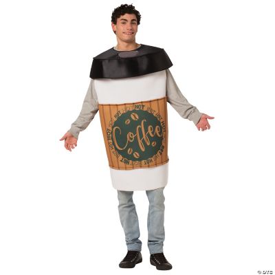 Adults Coffee 2 Go Costume | Halloween Express