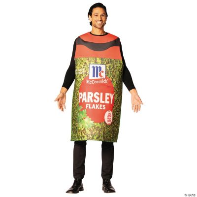 Adults McCormick™ Parsley Flakes Costume | Halloween Express