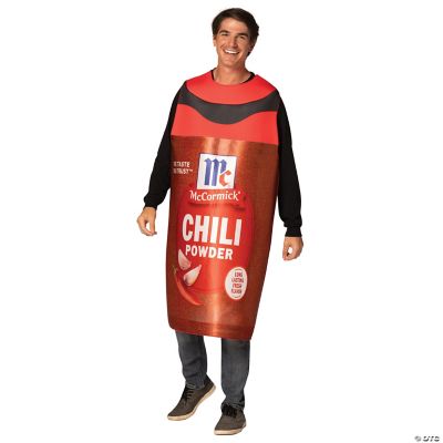 Adults McCormick™ Chili Powder Spice Costume | Halloween Express