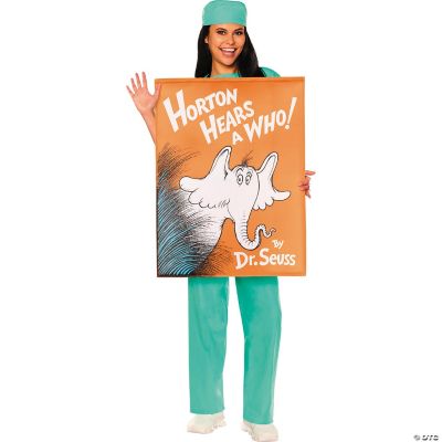 Adults QUIK CHANGE™ Dr. Seuss™ Horton Hears a Who!™ Book Cover Costume ...