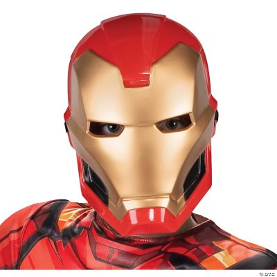 Kids Marvel Iron Man Half Mask | Halloween Express