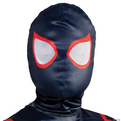 Kids Marvel Spider-Man Miles Morales Fabric Mask | Halloween Express