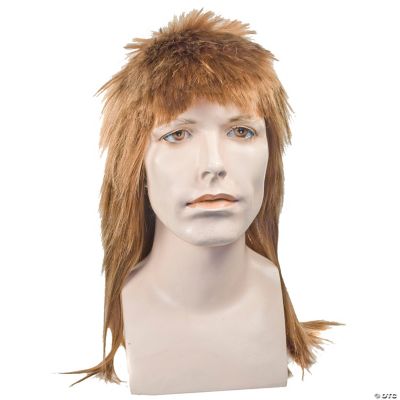 Adults Long Mullet Wig - Strawberry Blonde 27 | Halloween Express
