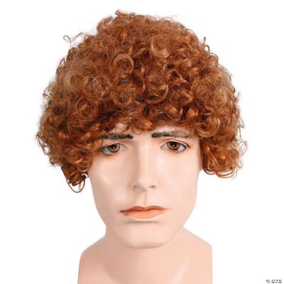 Men's Light Blonde Curly Wig - Discontinued
