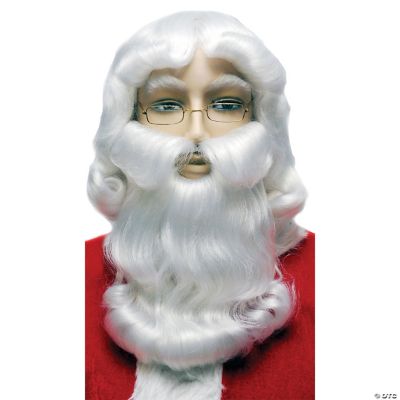 Santa Wig And Beard Set