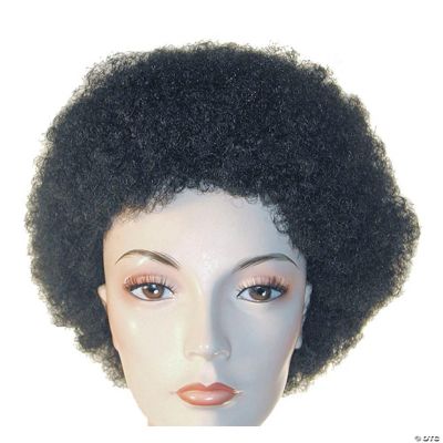 Adults Black Afro Wig | Halloween Express