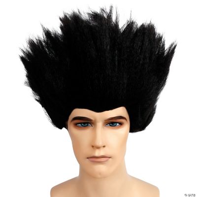 Adults Black Traditional Fright Wig