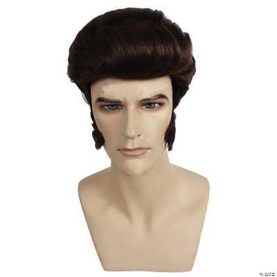 Discount 50's Rocker Wig Brown | Halloween Express