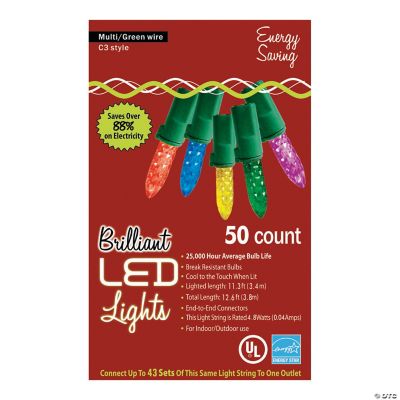 50L MU Holiday LED Lights - C3 Style
