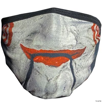 Adults Saw™ Billy the Puppet Reusable PPE Face Mask | Halloween Express