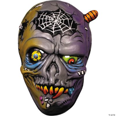 Toxictoons™ Infestation Monster Plastic Molded Mask - One Size ...