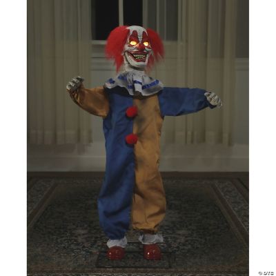 36" Little Top Clown Animated Prop | Halloween Express