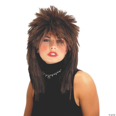 Adults Brown Spiked Top Wig | Halloween Express