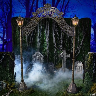 97" Halloween Manor Archway Halloween Prop | Halloween Express