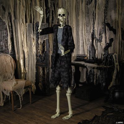 6 Ft. 2" Standing Franky Skeleton Halloween Decoration | Halloween Express