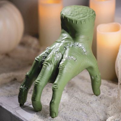 7" Animated Green Crawling Severed Hand Halloween Decoration ...