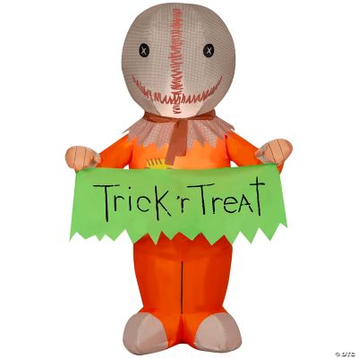 42" Airblown Blowup Inflatable Trick 'r Treat Sam Halloween Outdoor ...