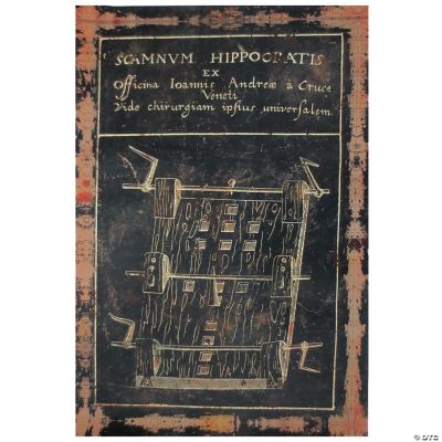 Eerie Canvas Torture Device Print | Halloween Express