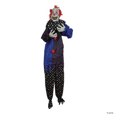 72" Hanging Shaking Clown Decoration | Halloween Express