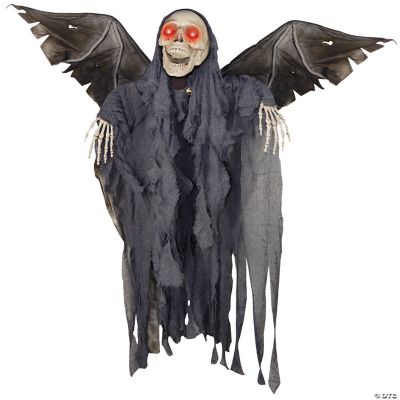 48" Animated Winged Reaper | Halloween Express