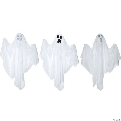 18" Hanging Ghost Decoration