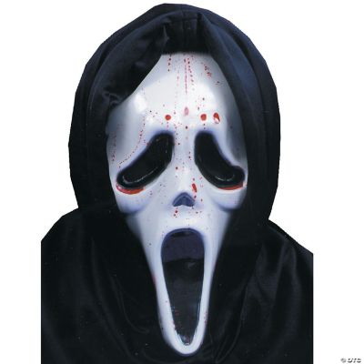 Scream Ghostface Mask with Blood & Pump - Discontinued