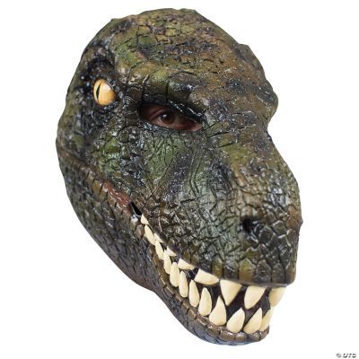 Adults Velociraptor Dinosaur Mask | Halloween Express