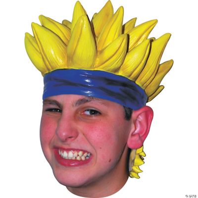 Wig Anime 7 Latex Yellow | Halloween Express