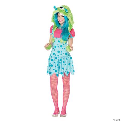 Girl's One Eyed Monster Costume - Discontinued
