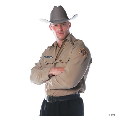 Men's Sheriff Shirt Costume | Halloween Express